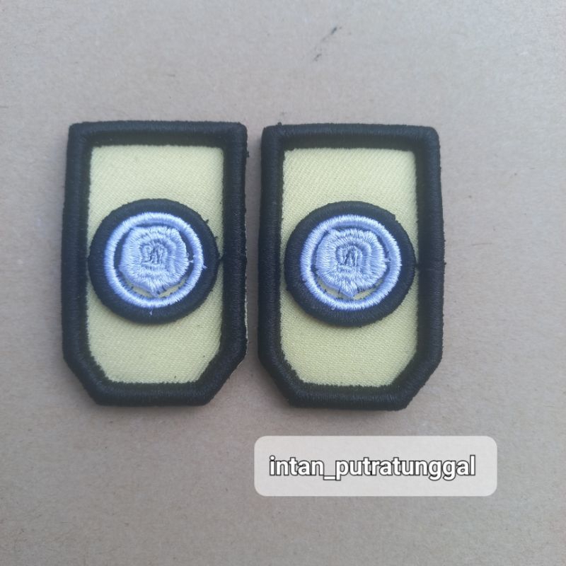 Jual Monogram Satpam Bordir Timbul ( SEPASANG ) | Shopee Indonesia