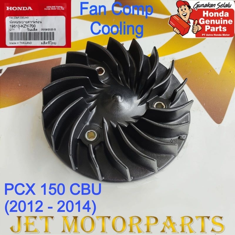 Jual 19510KZY700 Fan Comp Cooling Kipas Pendingin Honda PCX 150 CBU ...
