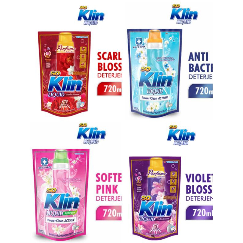 Jual So Klin Liquid / So Klin Cair / So Klin Detergent / Soklin ...