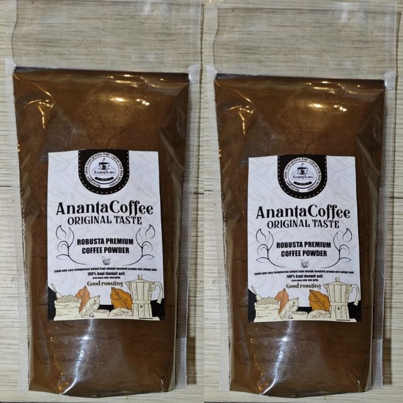 Jual Kopi Robusta Dampit Malang Bubuk Kopi Murni Asli Dampit 1 KG Kopi ...