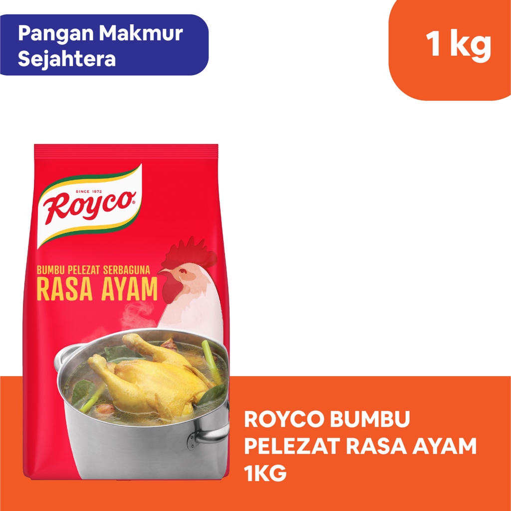 Jual ROYCO - BUMBU PELEZAT RASA AYAM ROYCO 1KG | Shopee Indonesia