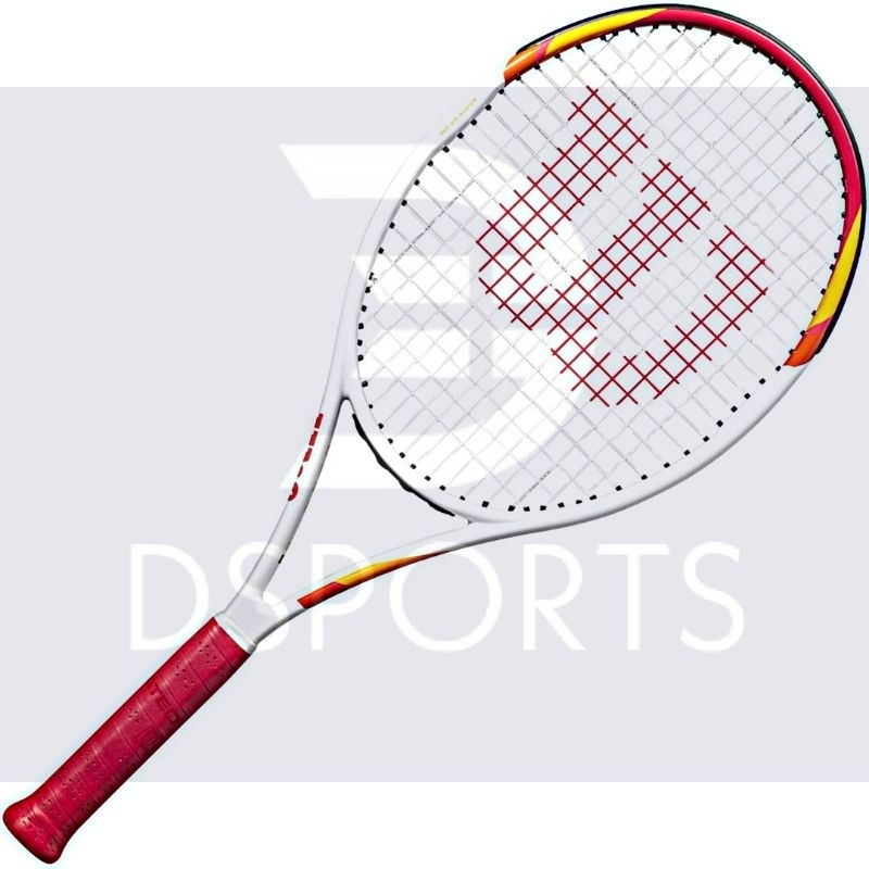 Jual Wilson Six One 103 White Red Orange 264gr 264 g 16x20 ( Racket ...