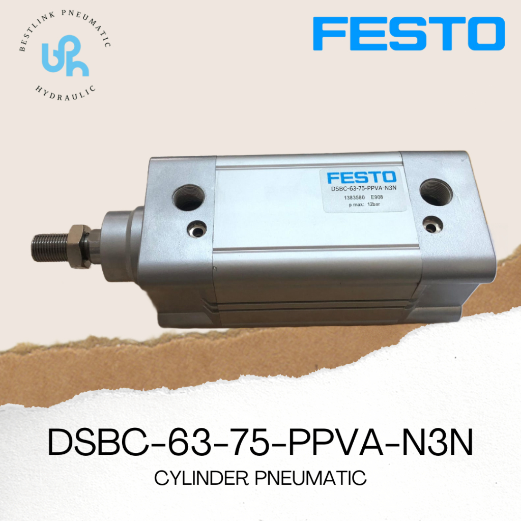 Jual DSBC-63-75-PPVA-N3 FESTO CYLINDER PNEUMATIC DSBC 63X75 PPVA N3N ...
