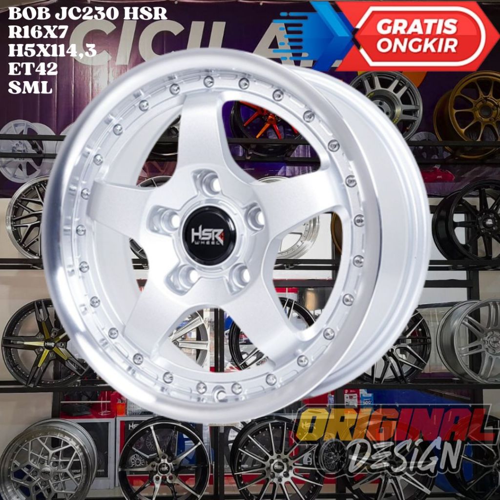 Jual Velg Mobil ERTIGA , XPANDER , TERIOS , INNOVA , HSR BOB Ring 16 ...