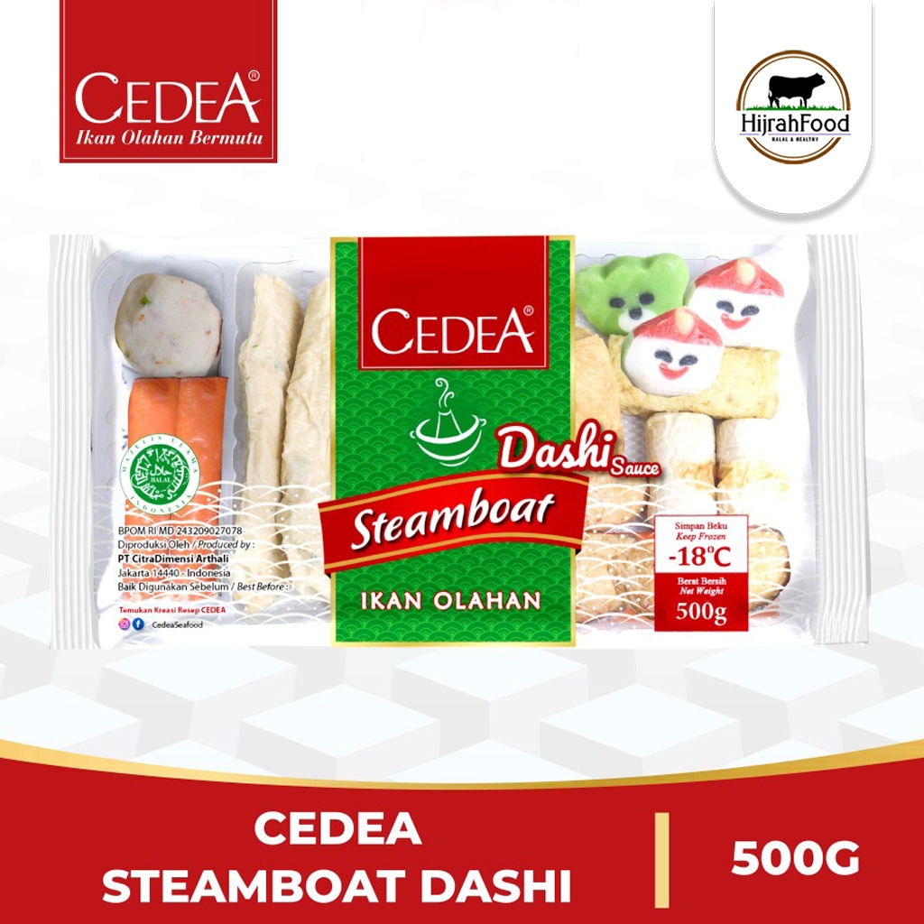 Jual CEDEA Steamboat Set Dashi Sauce Ikan Olahan 500 gram | Shopee ...