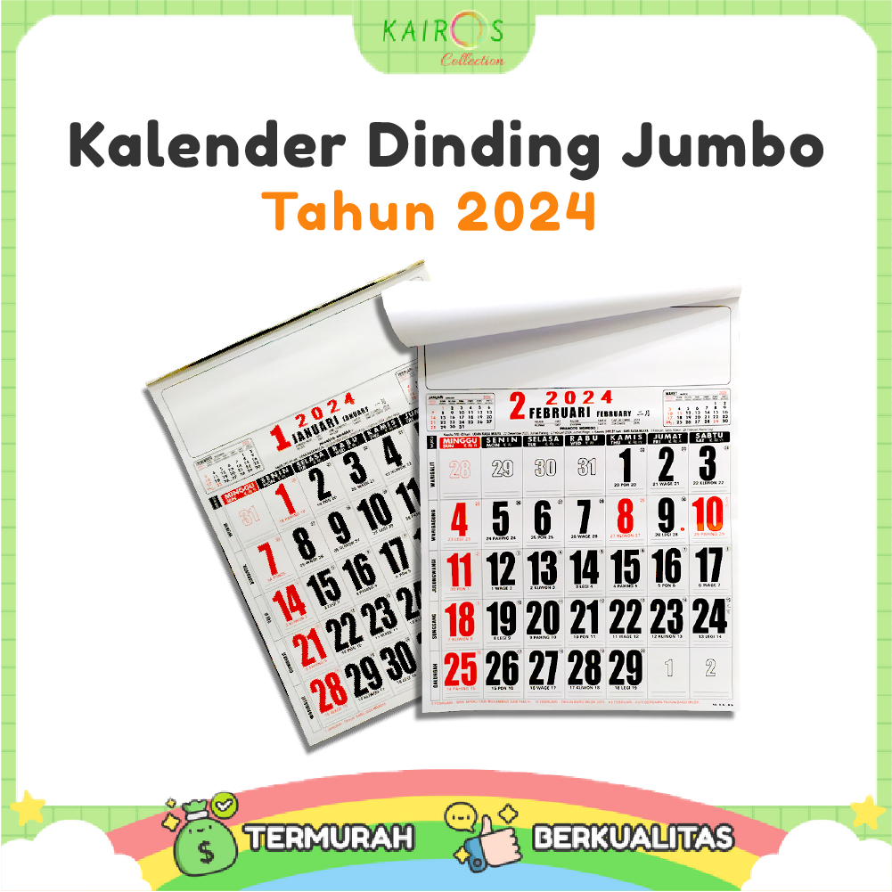 Jual Kalender Dinding Jumbo Tahun 2024 | Shopee Indonesia Jual Kalender Dinding Jumbo Tahun 2024 | Shopee Indonesia