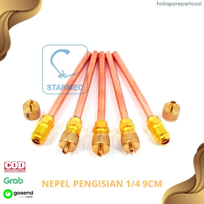 Jual PENTIL KULKAS / PENTIL PENGISIAN FREON 1/4 & 3/16 | Shopee Indonesia