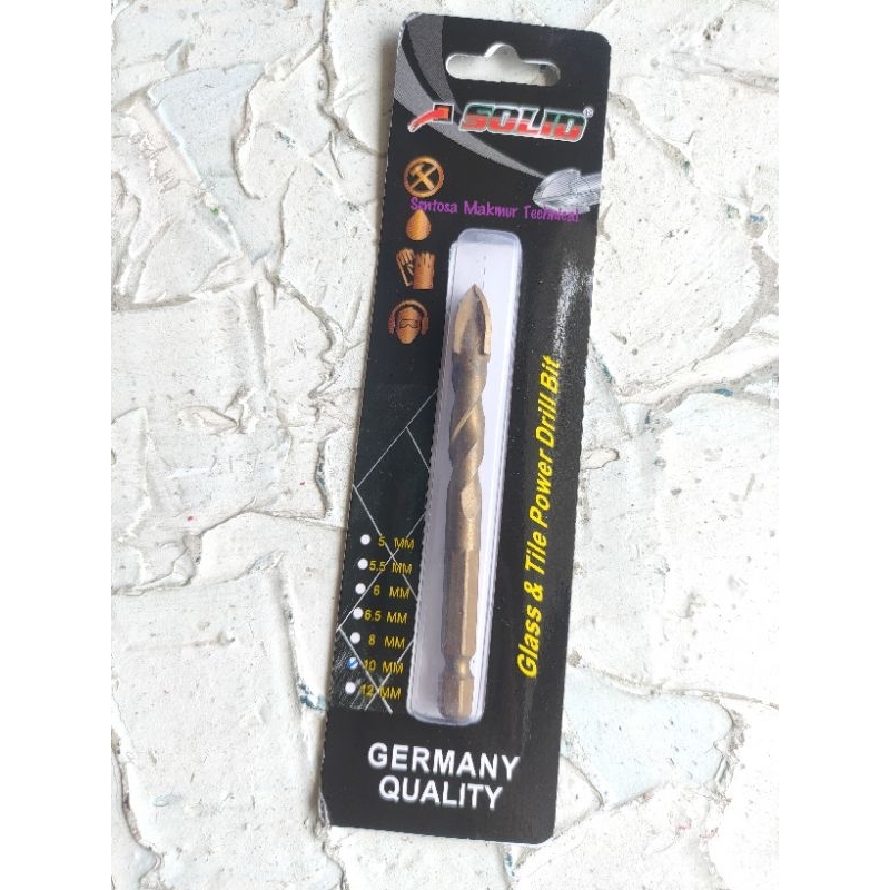 Jual SOLID 10 MM Mata Bor Tombak Multifungsi Kaca Keramik Granit Beton ...