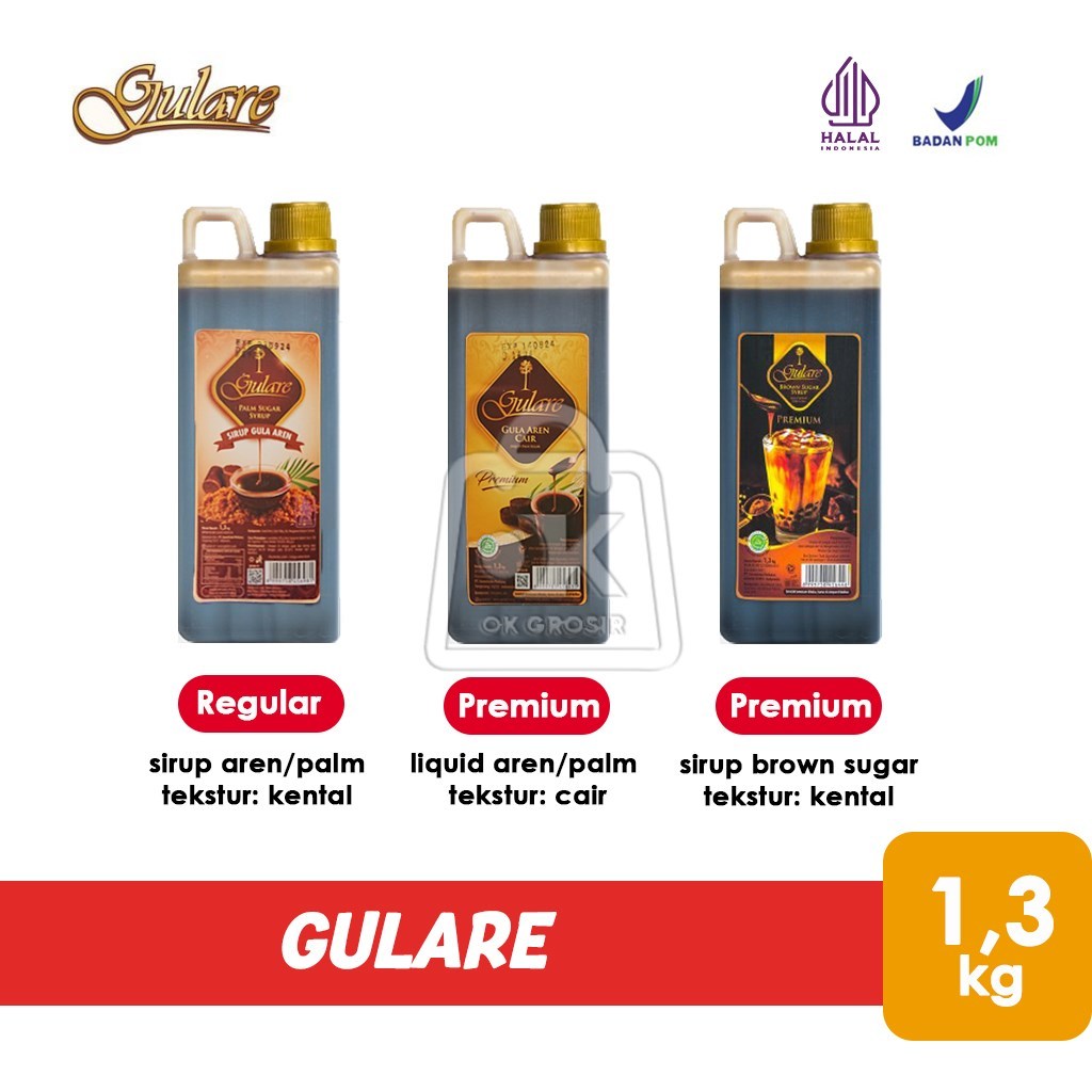 Jual Gulare Gula Aren Cair / Palm Sugar Syrup / Brown Sugar Syrup ...