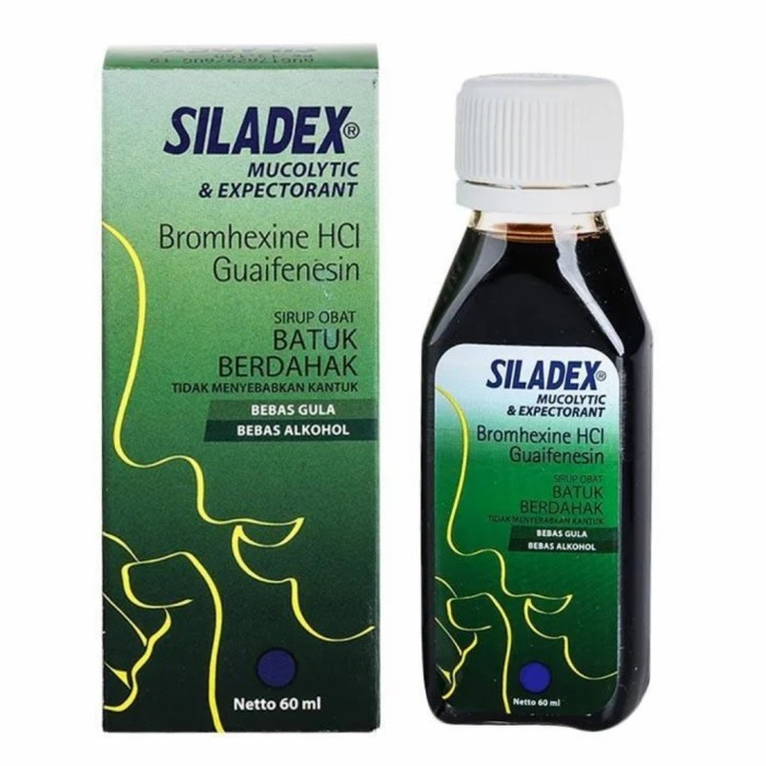 Jual Siladex Expectorant Syr 60 Ml (Hijau) | Shopee Indonesia
