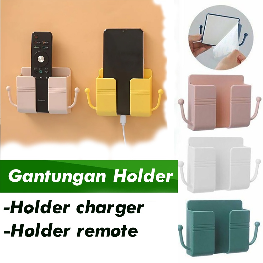 Jual Holder tempel dinding serbaguna - gantungan HP tempel dinding 2 ...