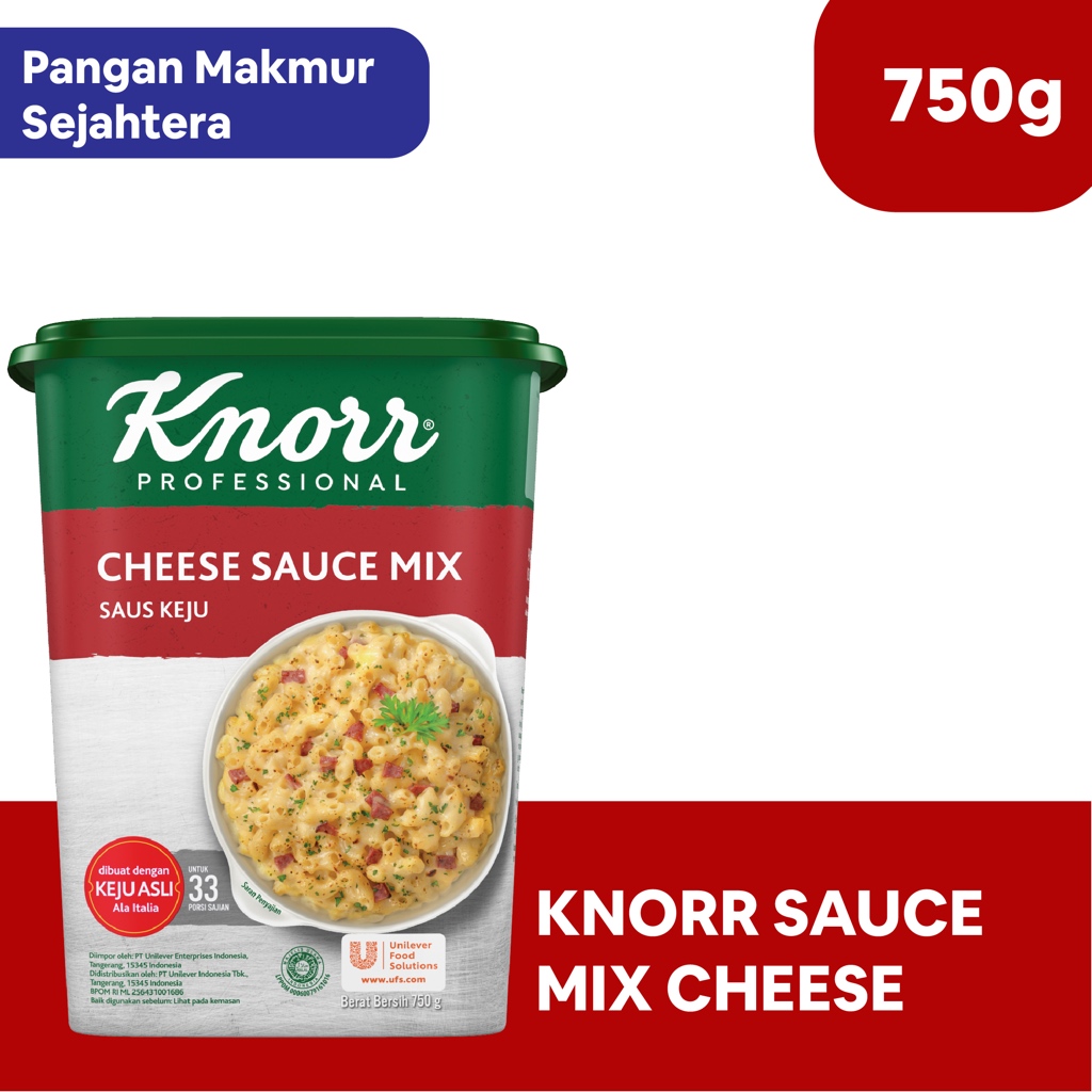Jual KNORR - SAUS KEJU / SAUCE MIX CHEESE 750GR | Shopee Indonesia