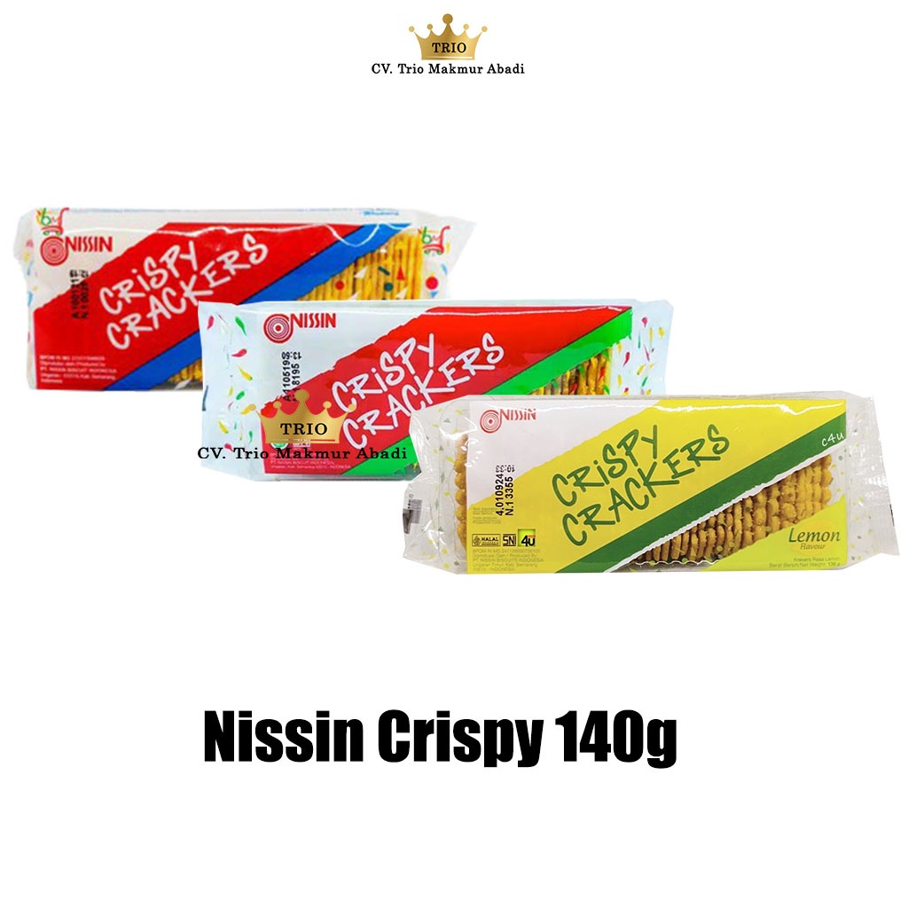 Jual Nissin Crispy Crackers 140g | Shopee Indonesia