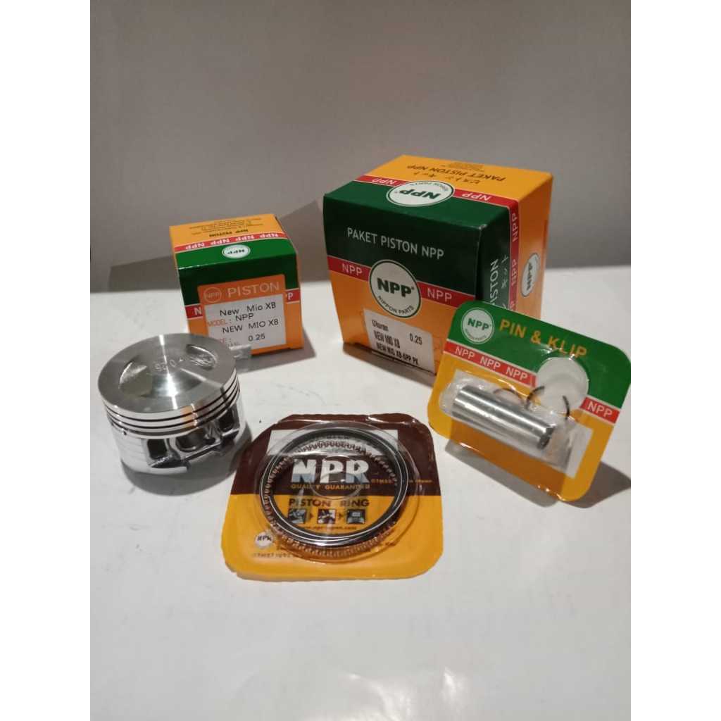 Jual Piston Kit / Seher Set Mio XB dome jenong NPP Oversize Std 25 50 ...