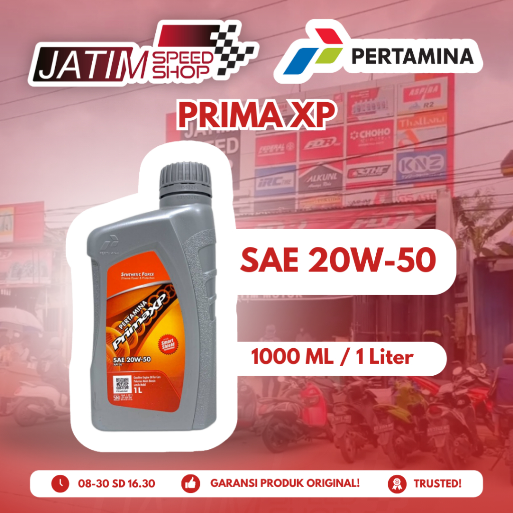 Jual Oli Pertamina Prima XP 20W-50 1000ML/1LT | Shopee Indonesia