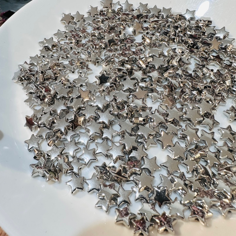 Jual 10gr Manik Mote Bintang silver Mini | Shopee Indonesia