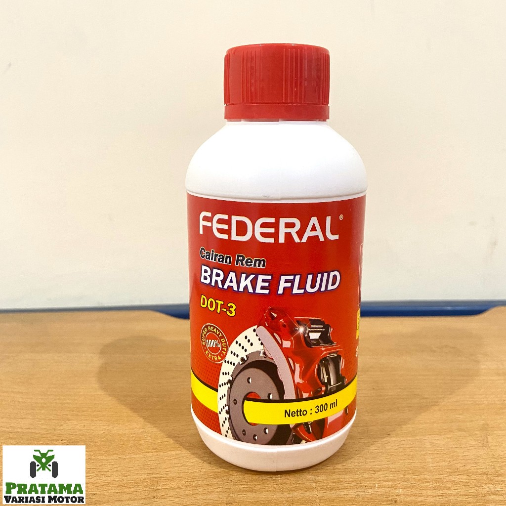 Jual (300 ML) BRAKE FLUID / Minyak Rem Dot 3 Super Heavy Duty 100% ...