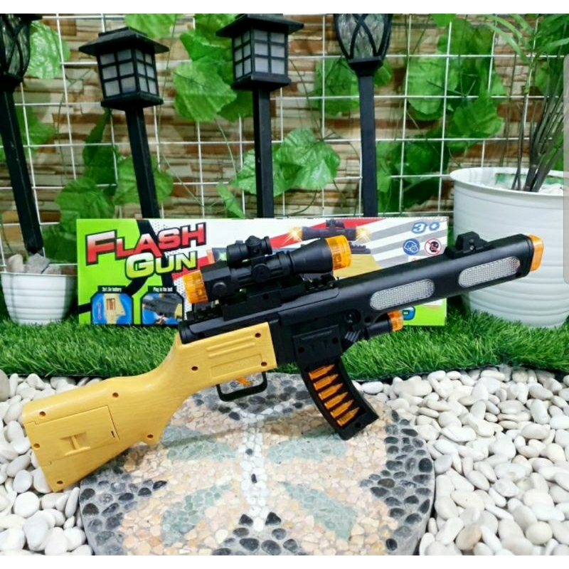 Jual READY Mainan anak tembakan flash series gun | Shopee Indonesia