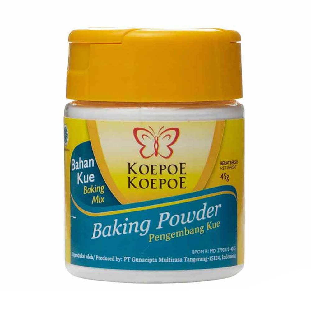 Jual Koepoe CMC 43g / koepoe baking powder 45g / koepoe cream of tar ...