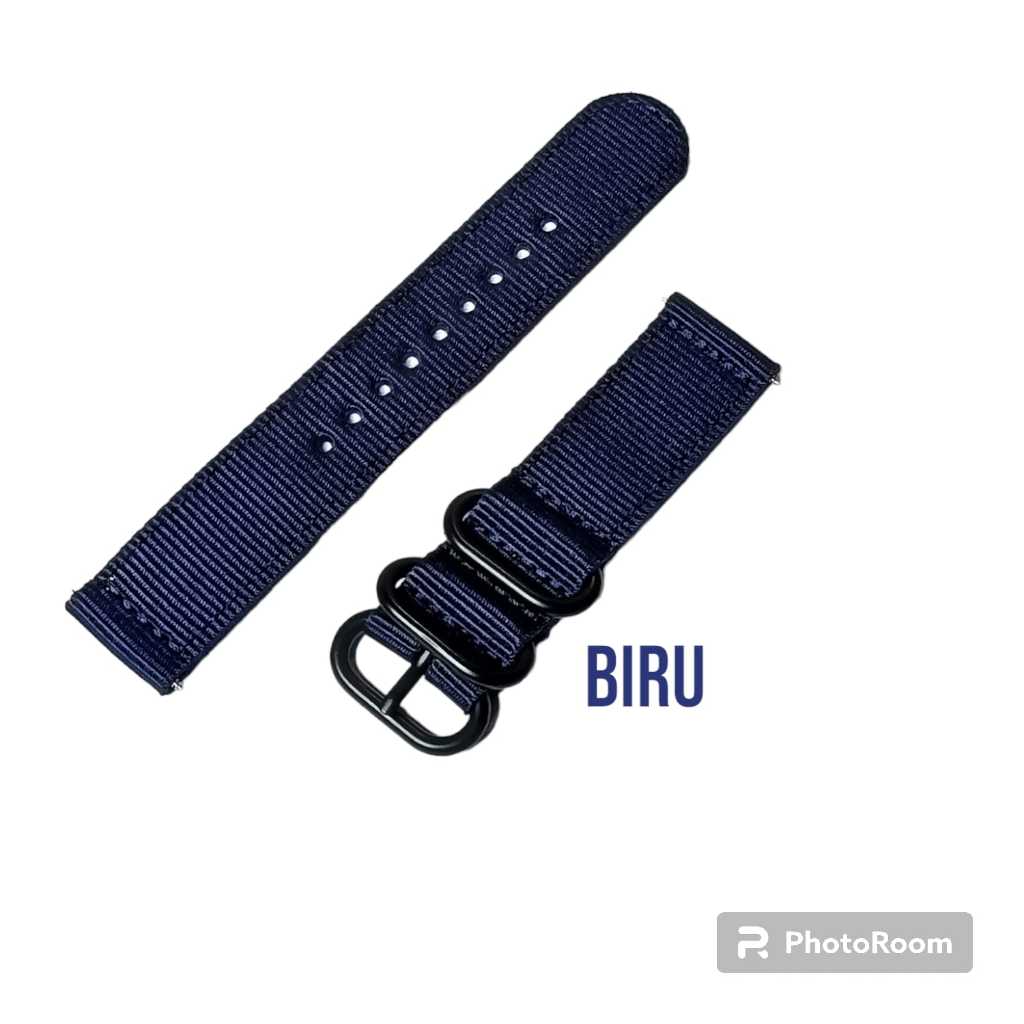 Jual Strap jam tangan-Nato Zulu Ring 3 Nylon Watch Strap Tali Jam ...