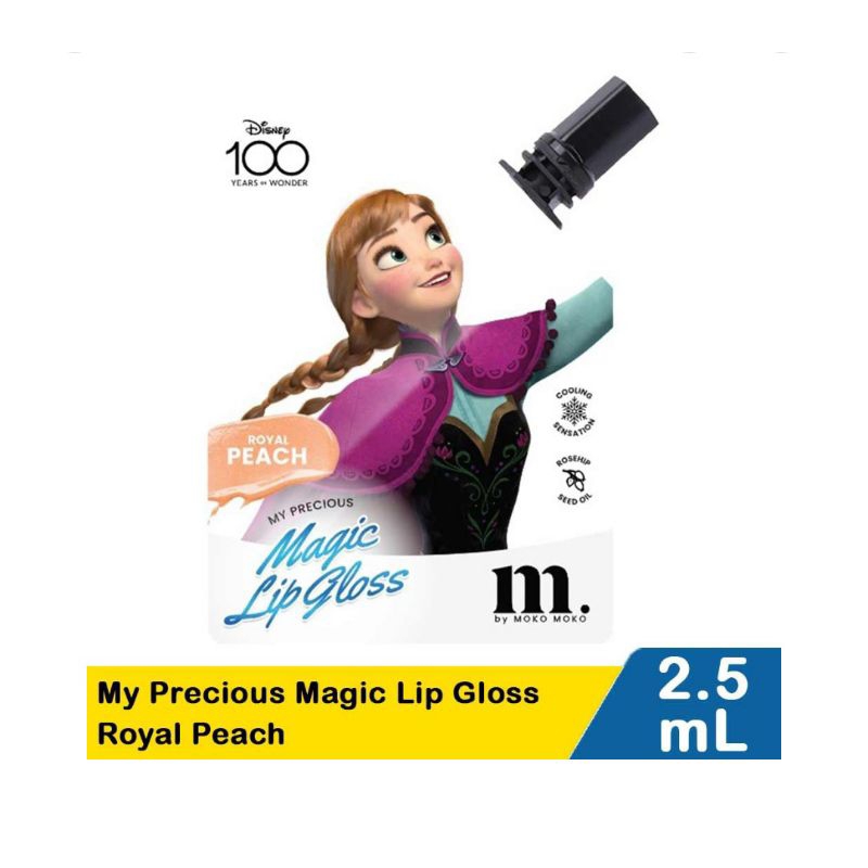 Jual Moko Moko my Precious Magic lip gloss royal peach 2,5 ML | Shopee ...
