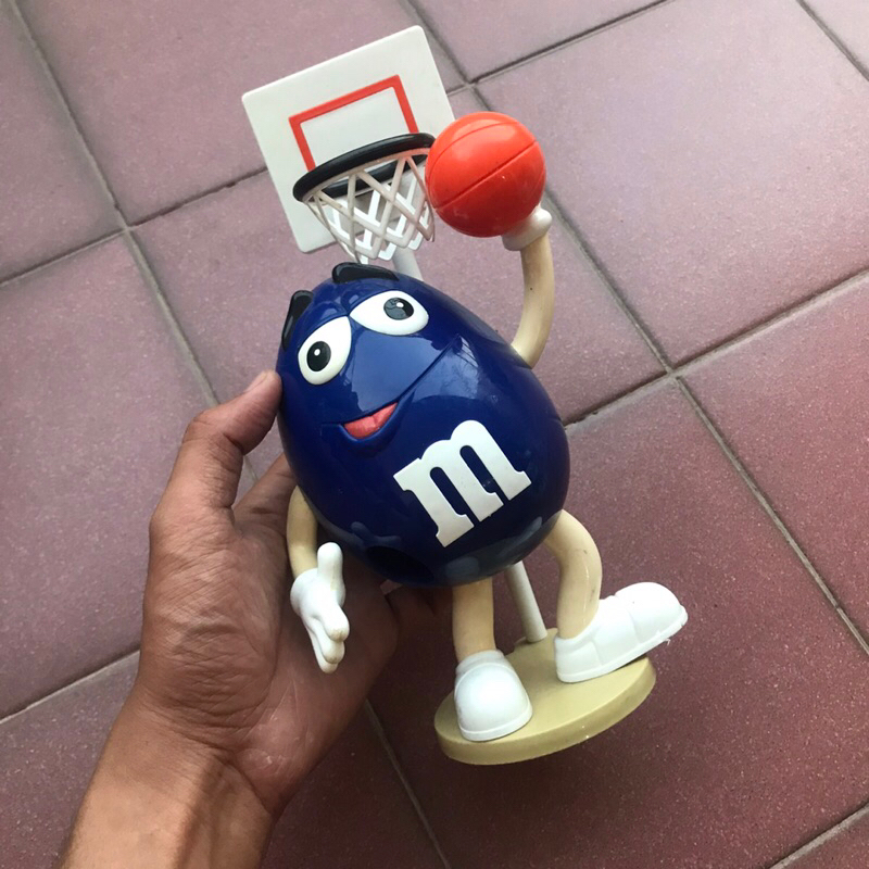 Jual m&m dispenser candy blue basketball | Shopee Indonesia