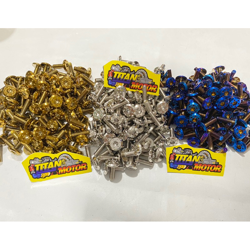 Jual BAUT PROBOLT PIRINGAN CAKRAM DRAT 10 BAUT DISC ADV 150 VARIO 125/150 NEW DRAT 10 STAINLESS ...