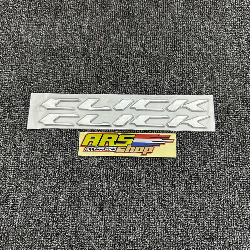 Jual sepasang 2pcs 3d Honda Click 125i Click 150i 125 150 Emboss Letter ...