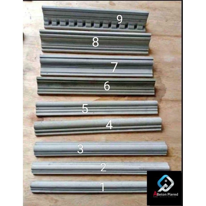 Jual LIS PROFIL BETON,LIS PLAFON,LIS TUMBUK BETON,List border, ,molding ...