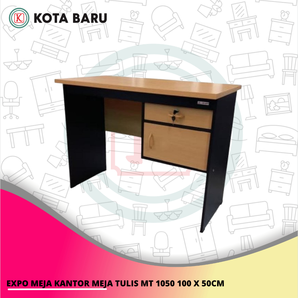 Jual EXPO MEJA KANTOR MEJA TULIS MT 1050 100 X 50CM | Shopee Indonesia