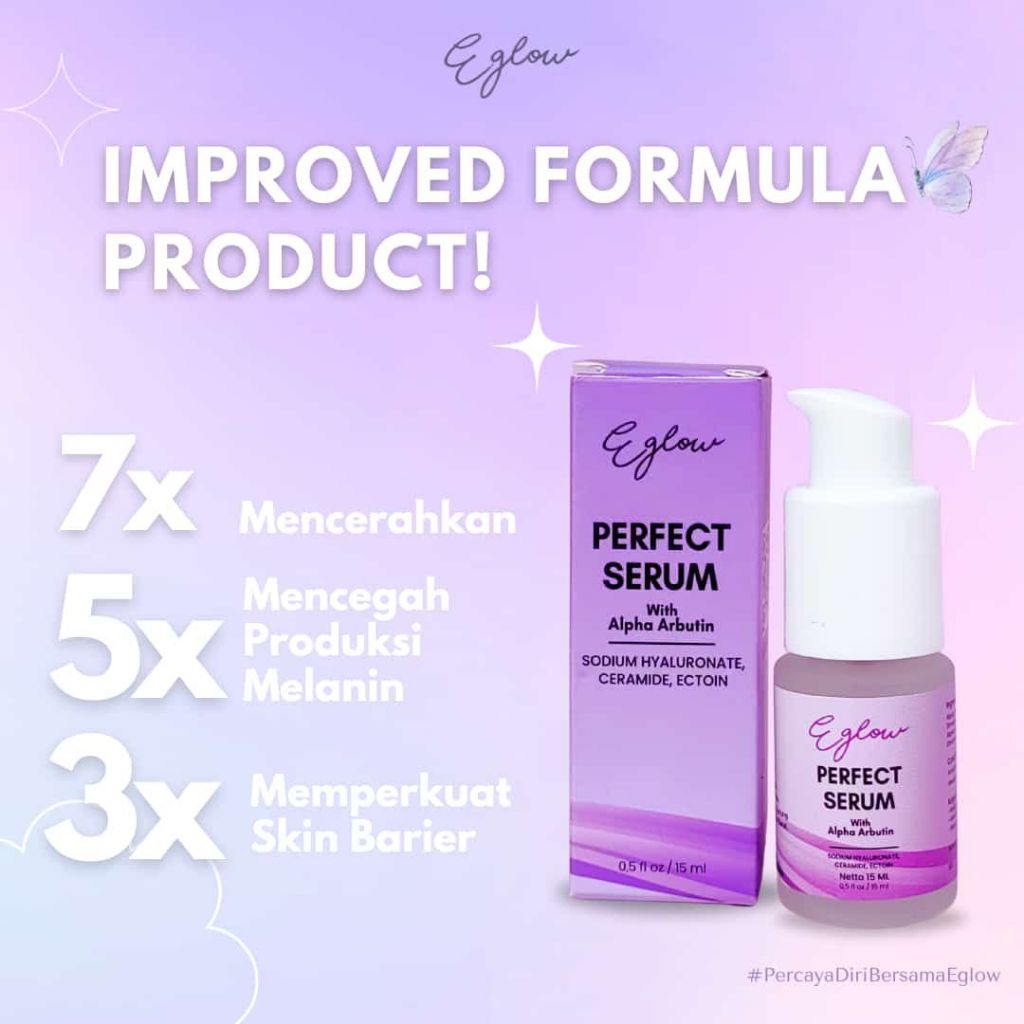 Jual SERUM EGLOW PLATINUM / SERUM PERFECT EGLOW PLATINUM | Shopee Indonesia