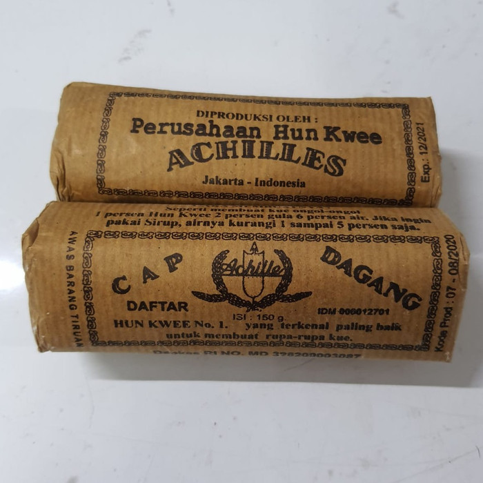 Jual TEPUNG HUN KWEE ACHILLE CAP DAGANG HUNKWEE / HUN KWE / HUNKWE 150g ...