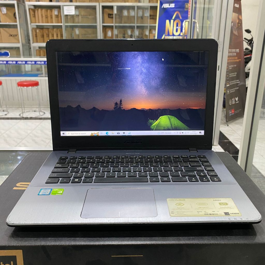 Jual ASUS A442U Core i5-8250U 16GB 1TB 14" HD 940MX 2GB Win+OHS 10 (2ND ...