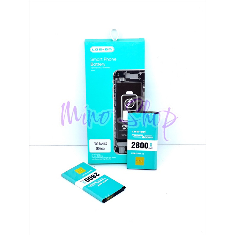 Jual BATERAI SAMSUNG S5 / G900 / i9600 LOG ON DOUBLE POWER BATTERY BATRE | Shopee Indonesia