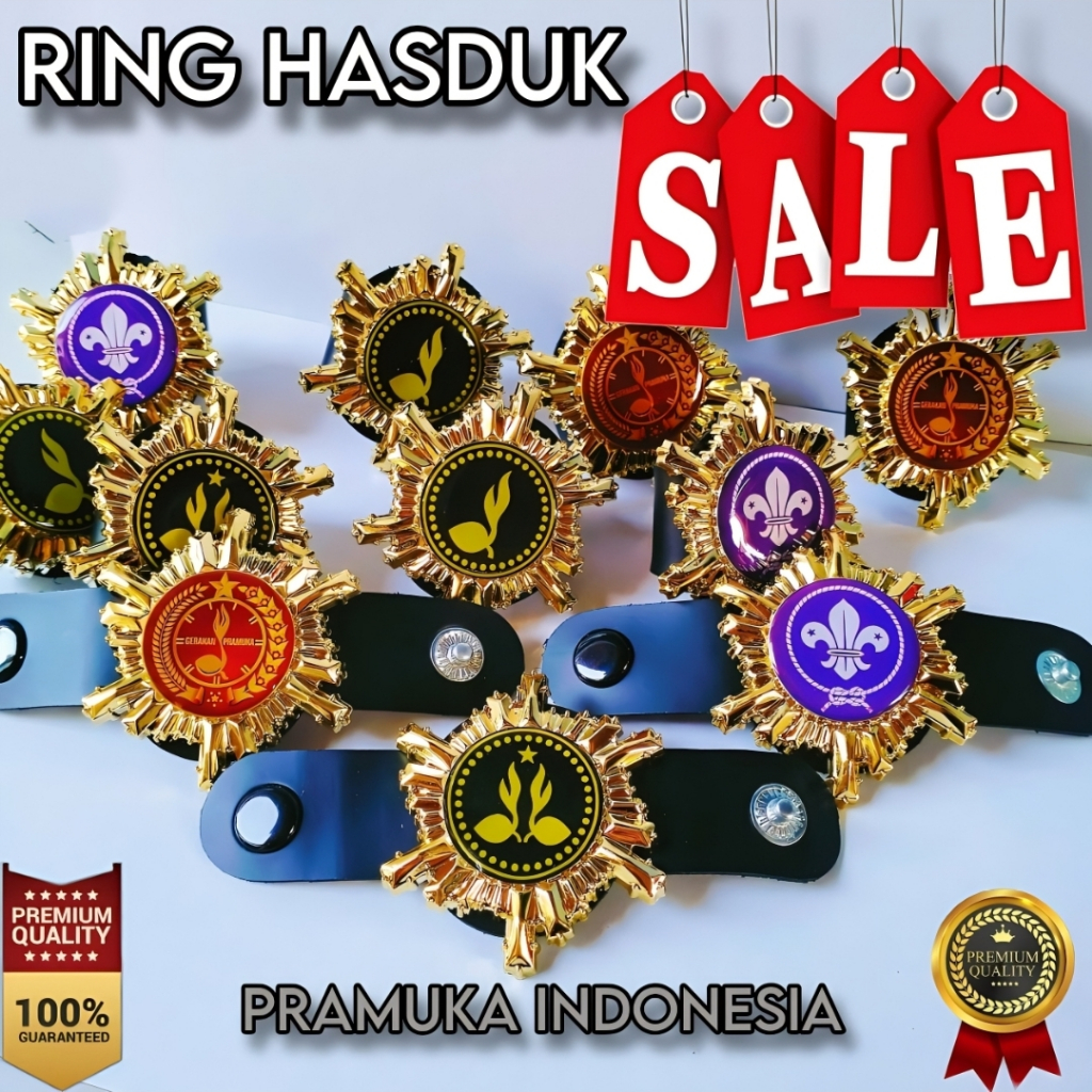 Jual Ring kacu hasduk sinar / perlengkapan Pramuka / pengikat hasduk ...