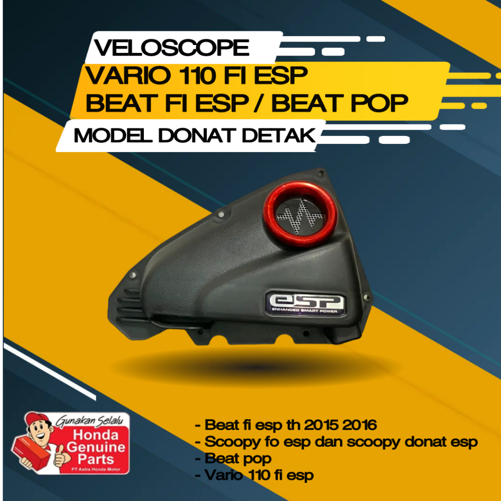 Jual VELOSCOPE ORIGINAL BEAT ESP SCOOPY ESP & VARIO 110 ESP VELOSITY ...