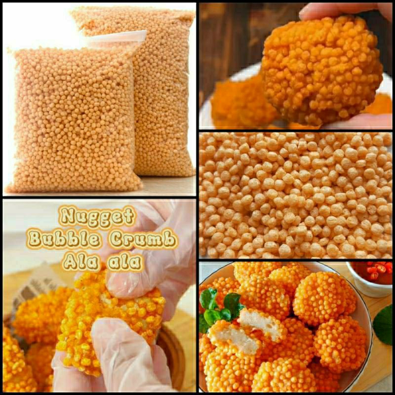 Jual BUBBLE CRUMBLE KANZLER 200GR / tepung roti nuget/bubble | Shopee ...