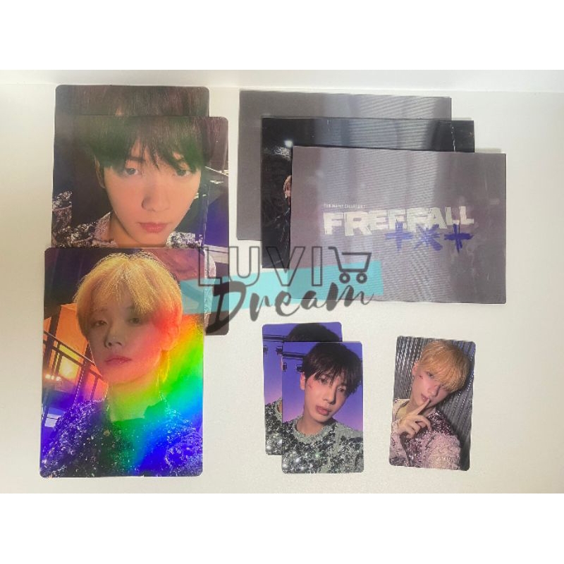 Jual [READY STOCK] TXT FREEFALL OFFICIAL PHOTOCARD & LENTICULAR BENEFIT ...