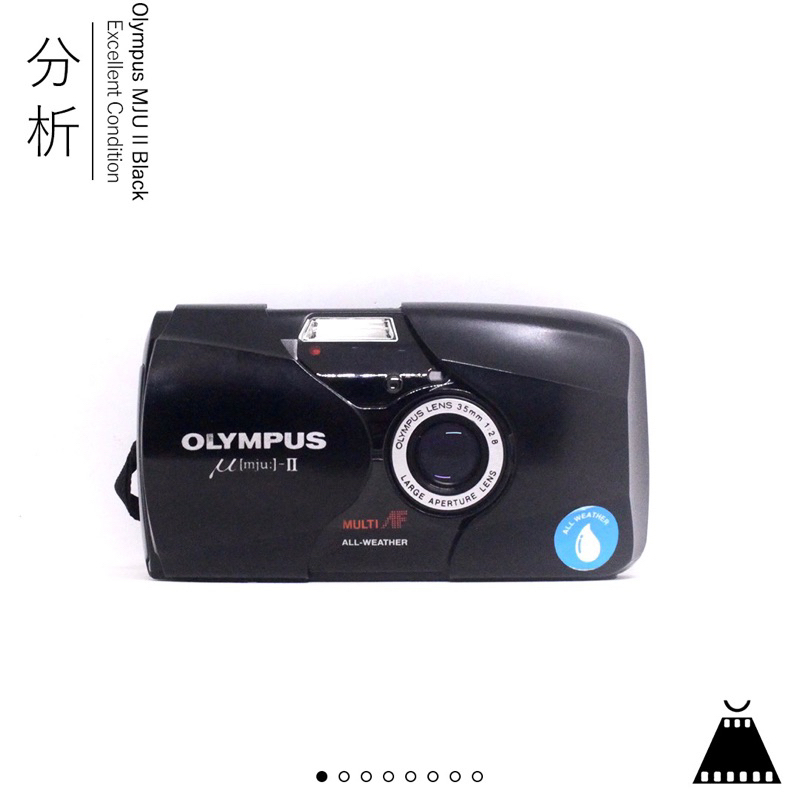 Jual Kamera Analog / Kamera Film Olympus MJU II Black ( RARE ITEM ...