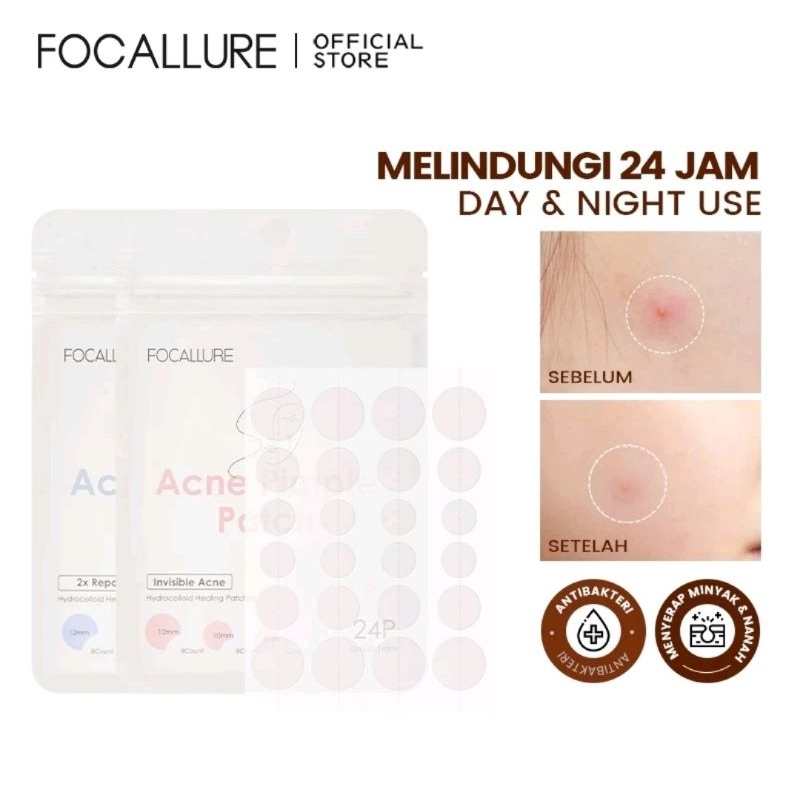 Jual Focallure Spot Acne Patch Treatment Day Night Shopee Indonesia