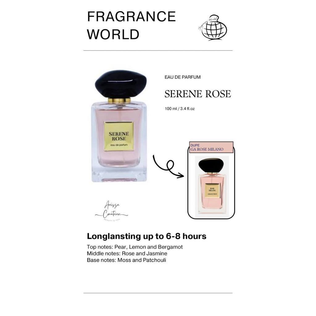 Jual Fragrance World Parfum collection | Shopee Indonesia