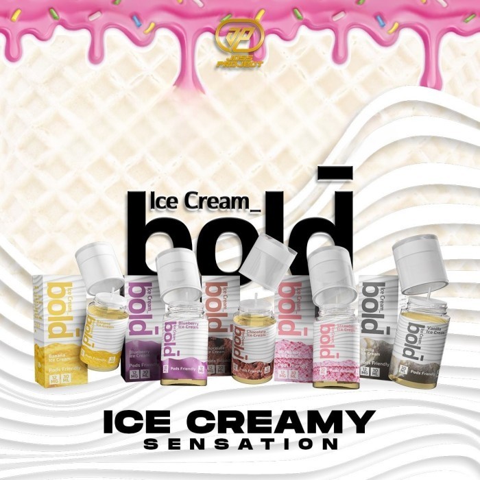 Jual LIQUID BOLD ICE CREAM SERIES 30ML 15MG | Shopee Indonesia