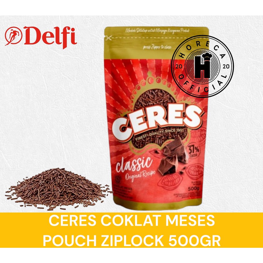 Jual CERES CHOCOLATE MESES POUCH ZIPLOCK 500GR/COKLAT MESES CERES 500GR ...