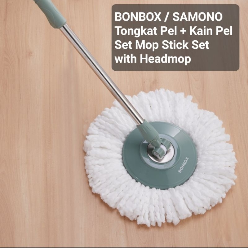 Jual Tongkat Pel + Kain Pel Samono / Bonbox Stick Set BCT3505 Gagang ...