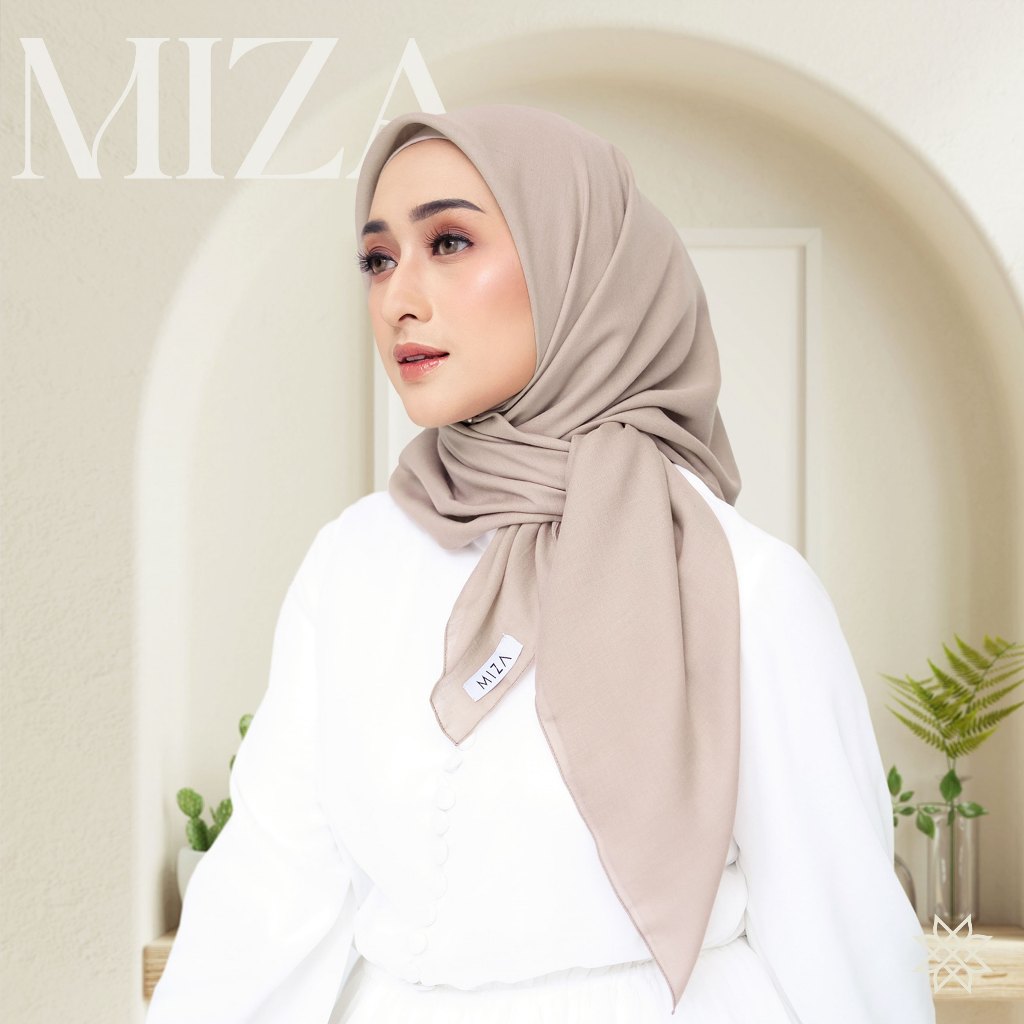 Jual MIZA - Valiqa Hijab Segi Empat Voal Miracle/Arabian | Shopee Indonesia