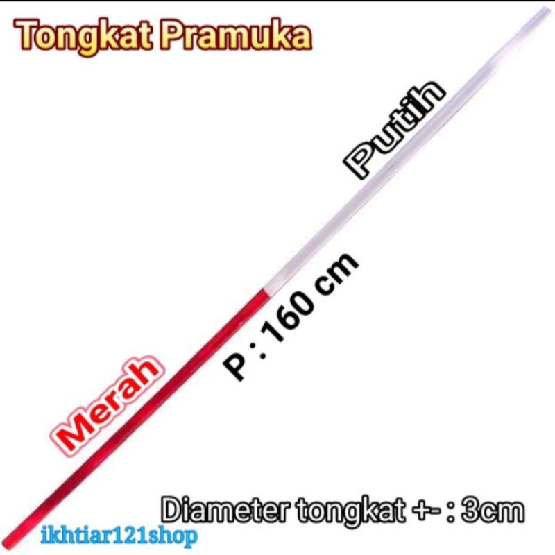 Jual Tongkat Pramuka Bahan Kayu Toya Tongkat Untuk Kegiatan Pramuka ...