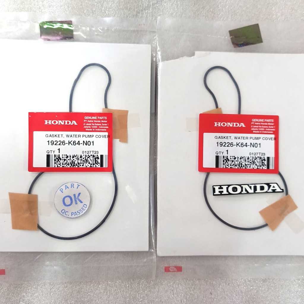 Jual 19226 K64 N01 KARET SEAL SIL GASKET WATER PUMP COVER O RING POMPA ...