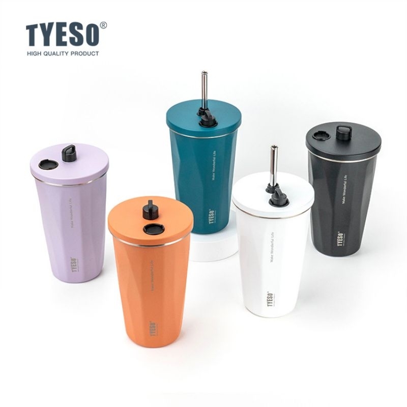 Jual Tumbler Tyeso 600ml Tumbler Tahan Dingin dan Panas | Shopee Indonesia