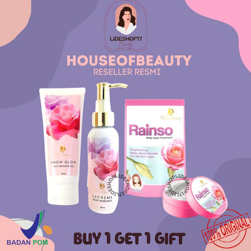 Jual [READY] LA CREME BODY BLEACHING WHITENING SNOW GLOW BODY ...