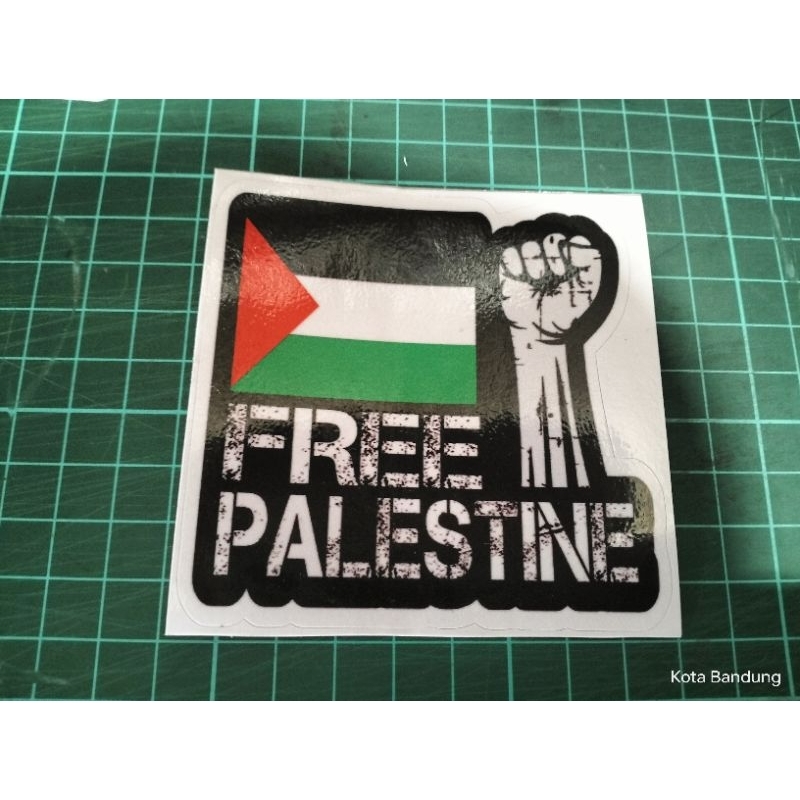 Jual STICKER SAVE PALESTINE SAVE GAZA FRE PALESTINE BENDERA PALESTINE ...